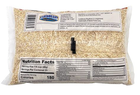 Caribbean Rhythms Pitimi Sorghum 2 Libras