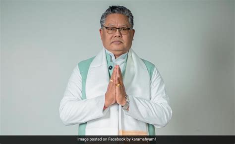 In Fresh Trouble For Bjp Another Manipur Mla Karam Shyam Resigns