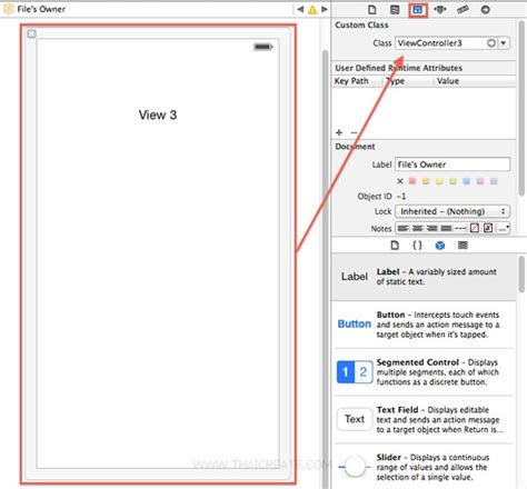 Xcode 5 กับ Storyboard สร้าง View หลาย View กับ Custom Class H M
