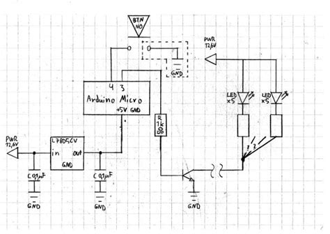 Problem Somewhere In The System While Trying To Control LEDs With Arduino Micro LEDs And
