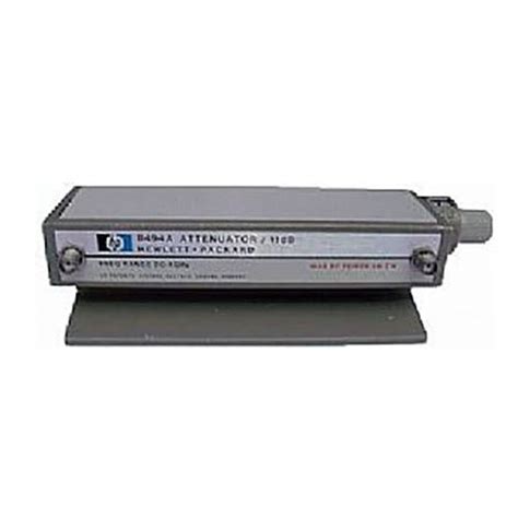 agilent hp 8494a manual step attenuator dc 4ghz 0 11 db used