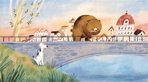 绘本《小熊谢谢你》newmoon新月 站酷zcool