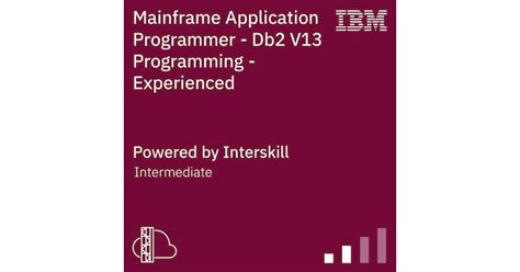 Wesley De Sousa Lima On Linkedin Interskill Mainframe Application Programmer Db2 V13