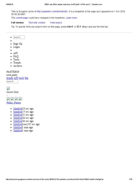 5000 pak t33ns details leaked by chri57oph3r 1u7h3r part 2 pastebin