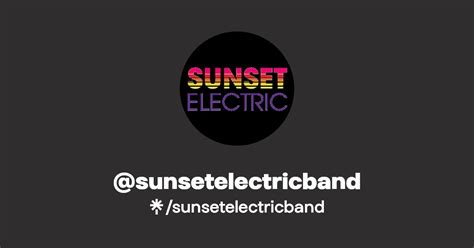 Sunsetelectricband Instagram Facebook Linktree