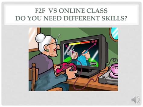 F2f Vs Online Class Ppt