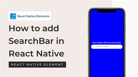 How To Add Searchbar In React Native By Amol Kapadi Medium