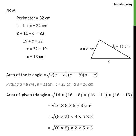 what is the area of the triangle in the diagram wiring site resource