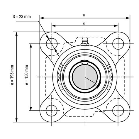UCF312 Flange Bearing Flange Housing Unit China Pillow Block Housing