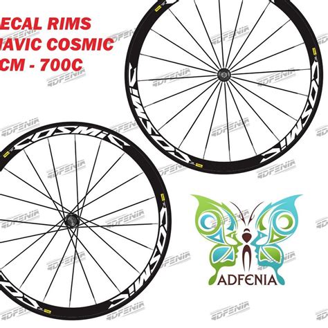 Jual KODE PRODUK DGVB86159 Stiker Mavic Cosmic SL Lebar 3 Cm Sticker