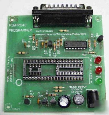 Microchip Pic Pin Chip Ic Programmer