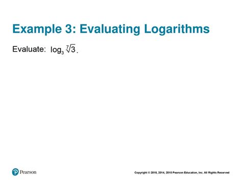 4 3 Logarithmic Functions Ppt Download