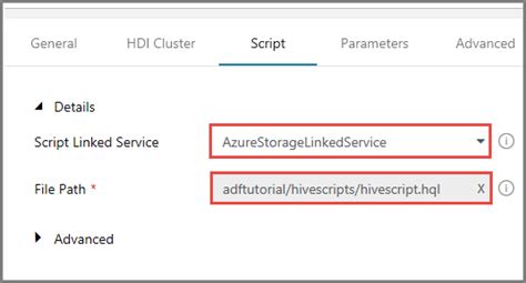 Transform Data Using Hive In Azure Virtual Network Using Azure Portal