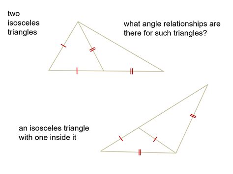 Right Isosceles Triangle Examples Isosceles Triangle
