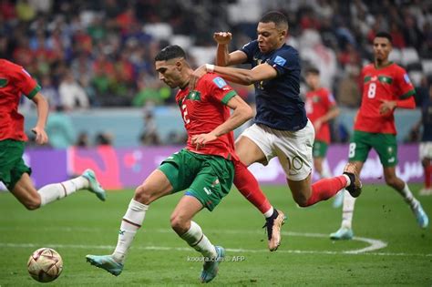 البيت يبكي فرنسا تجهض حلم المغرب بثنائية بيضاء