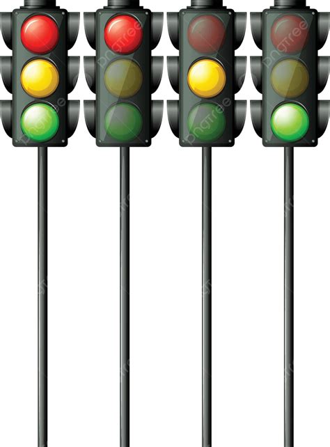 Pedestrian Traffic Lights Device Signal Pedestrian Crossing Vector