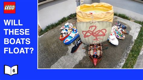 Do These Lego Boats Float 6 Youtube