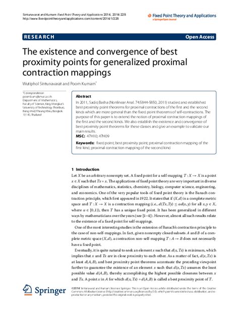 Pdf Existence And Convergence Of Best Proximity Points In Mathrm Cat Mathrm P 0