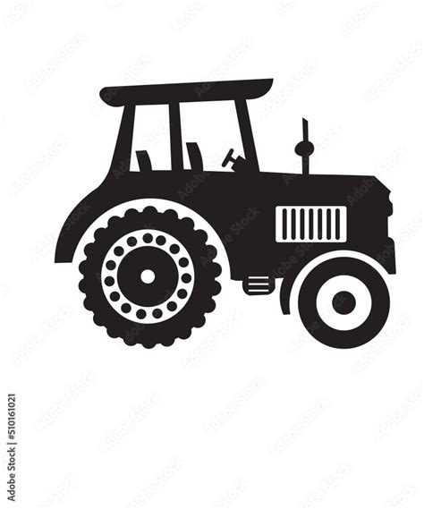 Obraz Tractor Svg Farm Tractor Svg Farm Svg Tractor Svg File Farm