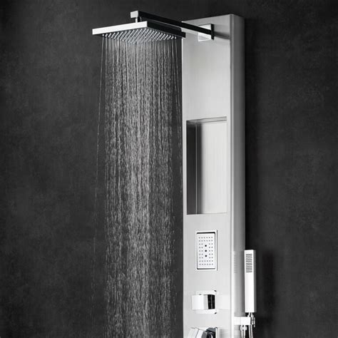 OLIVIA Shower Panel SPB SS Akuaplus Dimex Inc