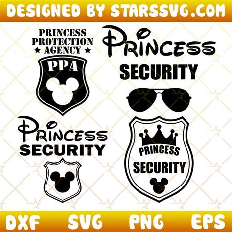 Princess Security Svg Disney Princess Security Svg Disney Funny Svg
