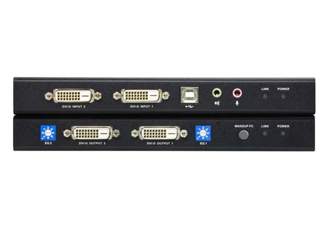 ATEN CE604 USB DVI Dual View KVM Extender - KVM удлинители