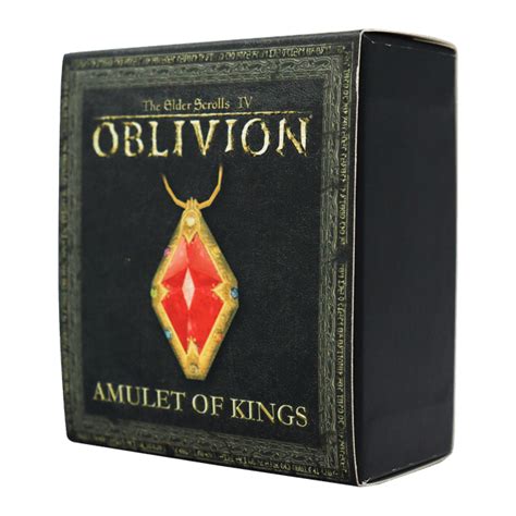 Elder Scrolls Oblivion Amulet Of Kings Limited Edition Necklace Pop