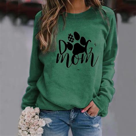 Blczomt Crewneck Womens Sweatshirt Preppy Green Pullover Fall Fashion