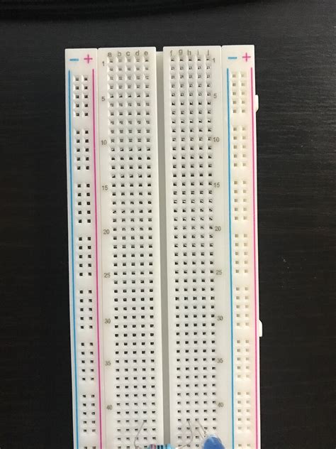 Breadboard Only Has One Set Of Rails IDE X Arduino Forum