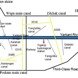 Flood Risk Mapping For Overflows Scenarios A Year Flood B Download Scientific Diagram