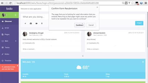 18 Jsf Project Lesson8 Fill Posts Part3 Youtube