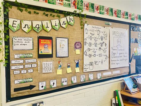 English Classroom Displays