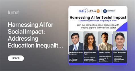 Eblity Panel On Ai For Education Inequality Ashutosh Tripathi Posted