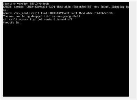 Boot Problem Install Arch Linux With RAID Unix Linux Stack Exchange