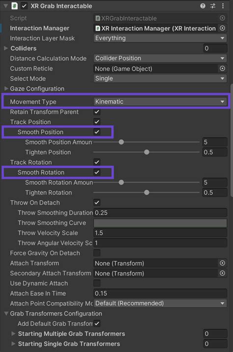 Simple Grab Interaction Magicleap Developer Documentation