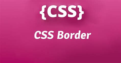 CSS Border