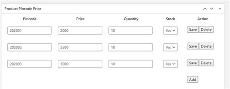 Pincode Based Product Price WooCommerce Pincode Based Prodect Price Pro WordPress Plugin