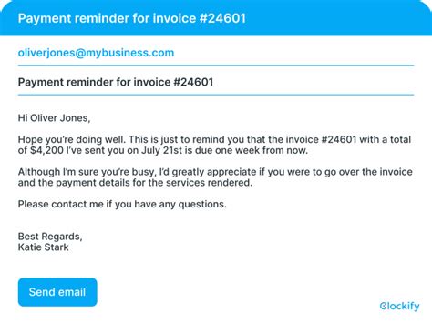 Outstanding Payment Request Email Format At Alice Hager Blog