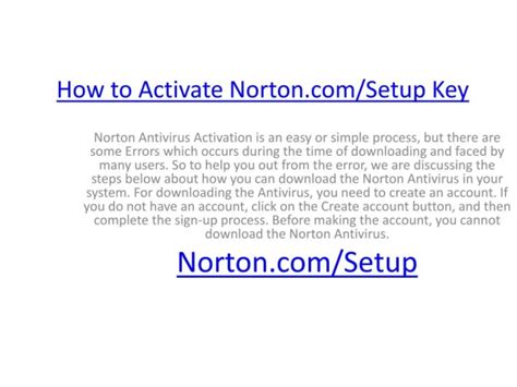 PPT How To Fix The Error In Norton Mobile Security App PowerPoint Presentation ID