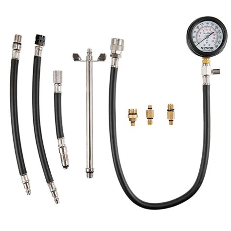 Dropship Vevor Compression Tester Adapter Kit 9 Pcs Automotive Engine