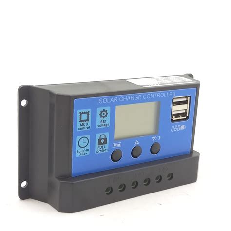 V PWM Charge Controller With LCD Display