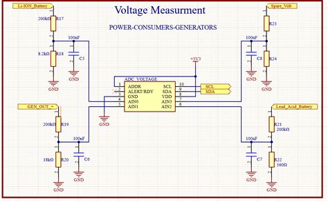 Pcb Design 4 20mA ADC HV DC Measurement DC DC PSUs Schematic