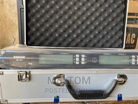 Shure Am 401 4in1 Briefcased Cordless Microphone In Accra Metropolitan