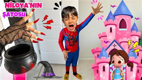 Poyraz örümcek adam oldu NİLOYANIN şatosunu kurtardı YouTube