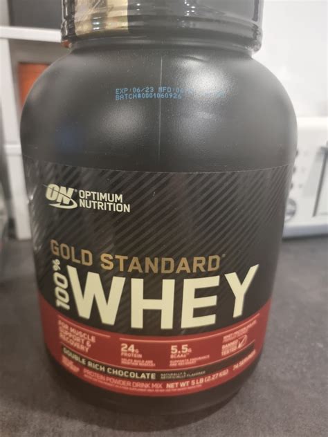 Gold Standard Whey 5lb Food And Drinks Beverages On Carousell