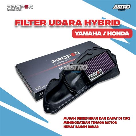 Jual Filter Udara Proper Racing Line PCX ADV Vario 160 Vario 125 Vario