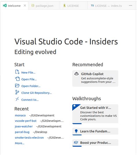 Welcome Editor Does Not Dim · Issue 191613 · Microsoftvscode · Github