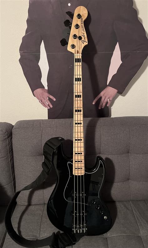 Nbd Blacked Out Cij Geddy Lee Jazz Bass R Bassguitar