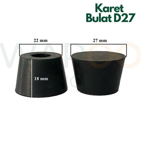 Jual Karet Pelindung Alas Kaki Meja Kursi Lemari Box Elektronik Bulat