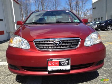 2006 Impulse Red Pearl Toyota Corolla Le 79200586 Photo 2 Gtcarlot